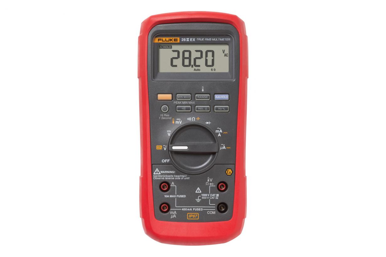 Fluke 28II Ex 本安型真有效值数字万用表 智能数显仪表-环保在线